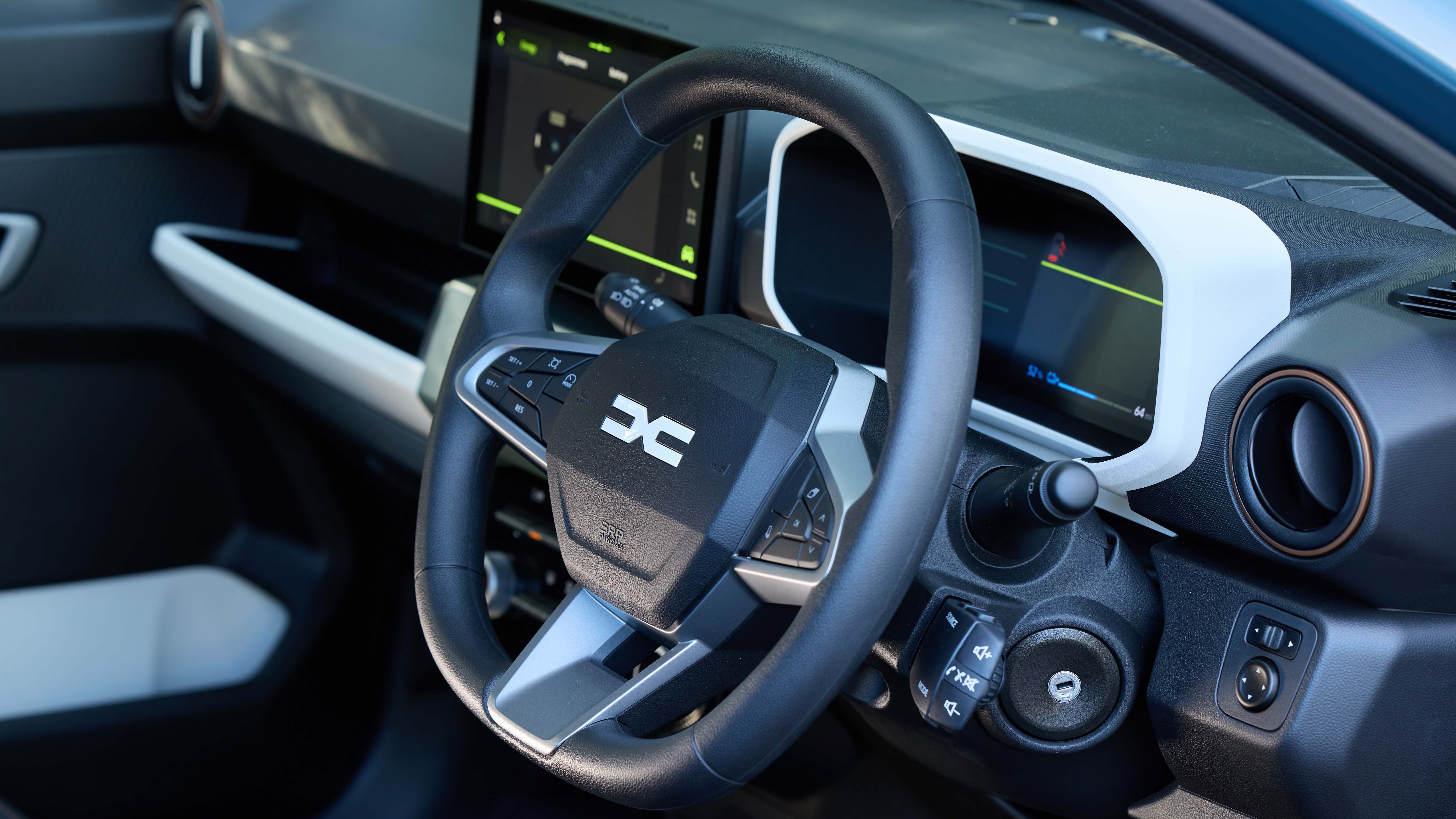 Dacia Spring Interior Layout Technology Top Gear